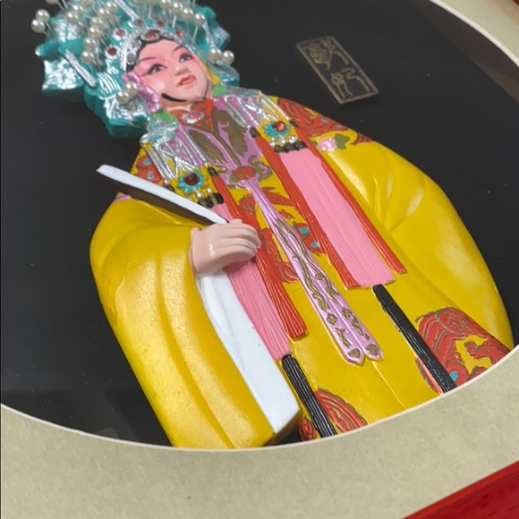 Wall Decor | Chinese Shadow Box Depicts The Wife Of Prince Guo | Poshmark